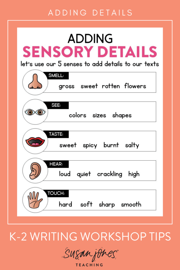 Adding Details To Writing Worksheets Printable Worksheets