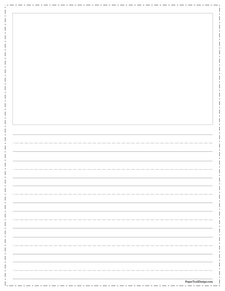 Free 2nd Grade Handwriting Paper Printable Worksheets