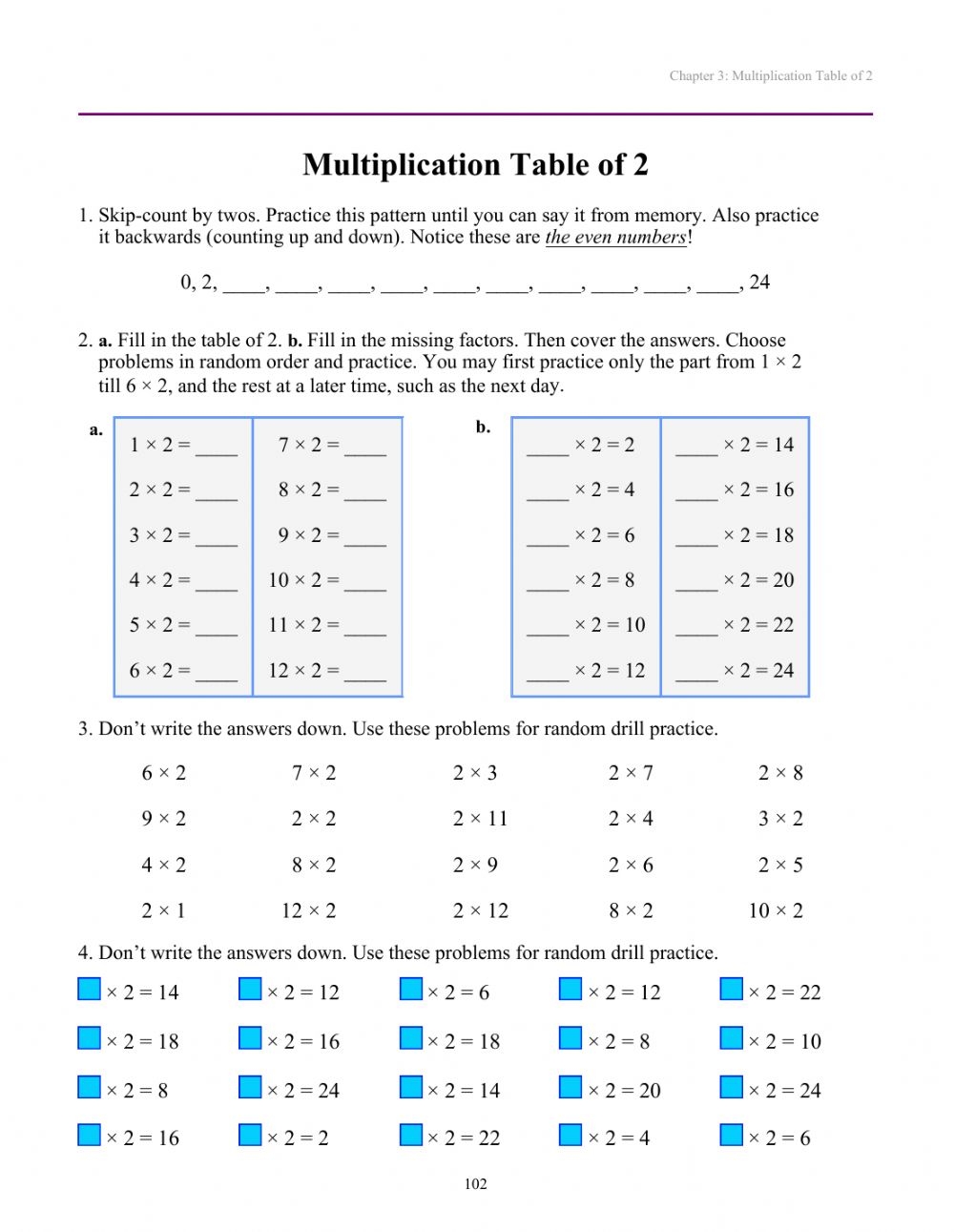 Multiplication Worksheets For 2nd Graders Printable Worksheets