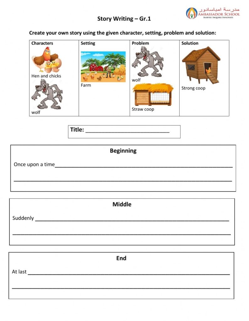 Worksheet On Story Writing Printable Worksheets Worksheet On Story Writing Printable Worksheets