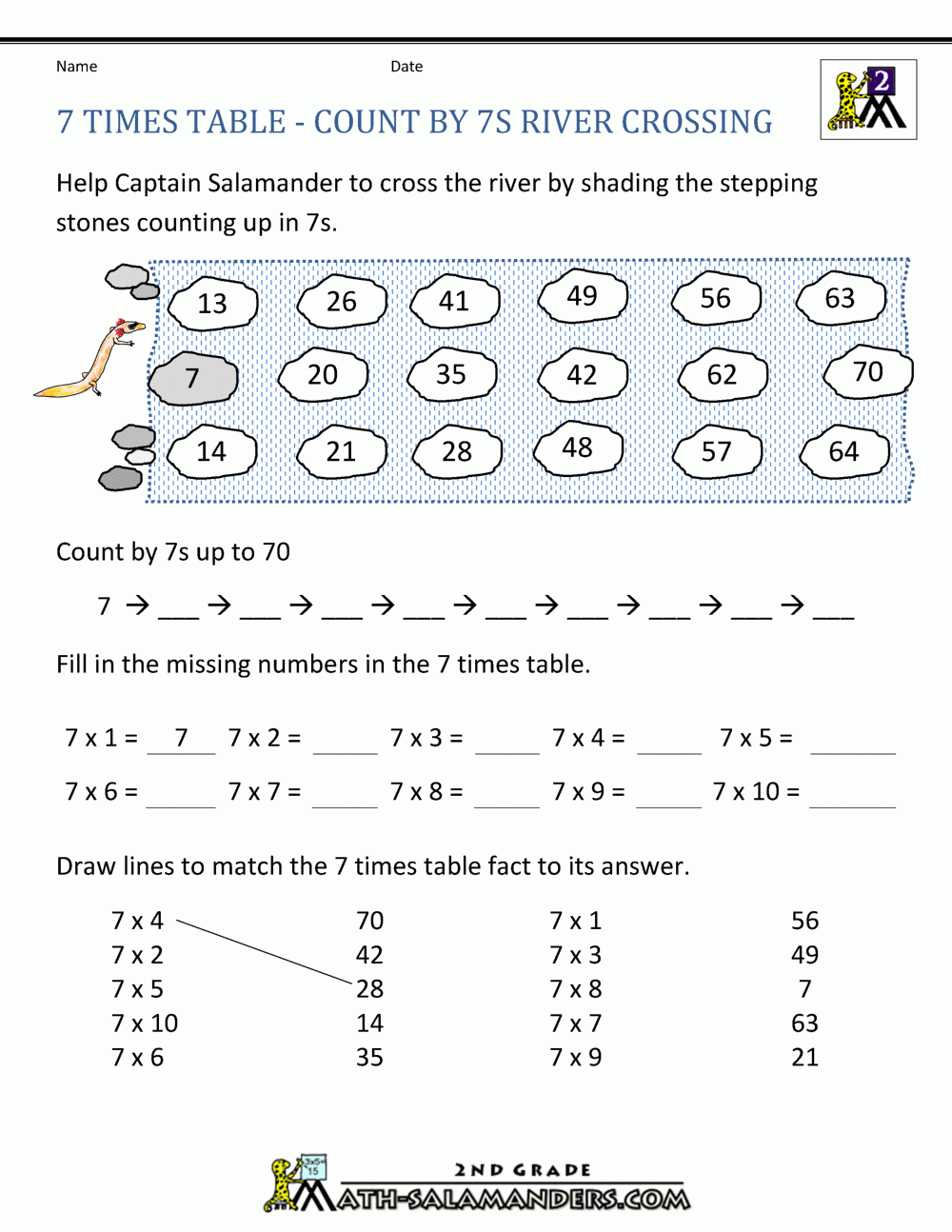 Multiplication Facts Of 7 Worksheets Printable Worksheets Multiplication Facts Of 7 Worksheets Printable Worksheets