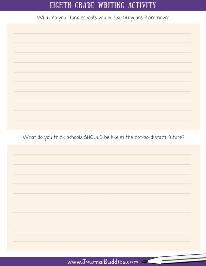 8th Grade Writing Worksheets Pdf Printable Worksheets