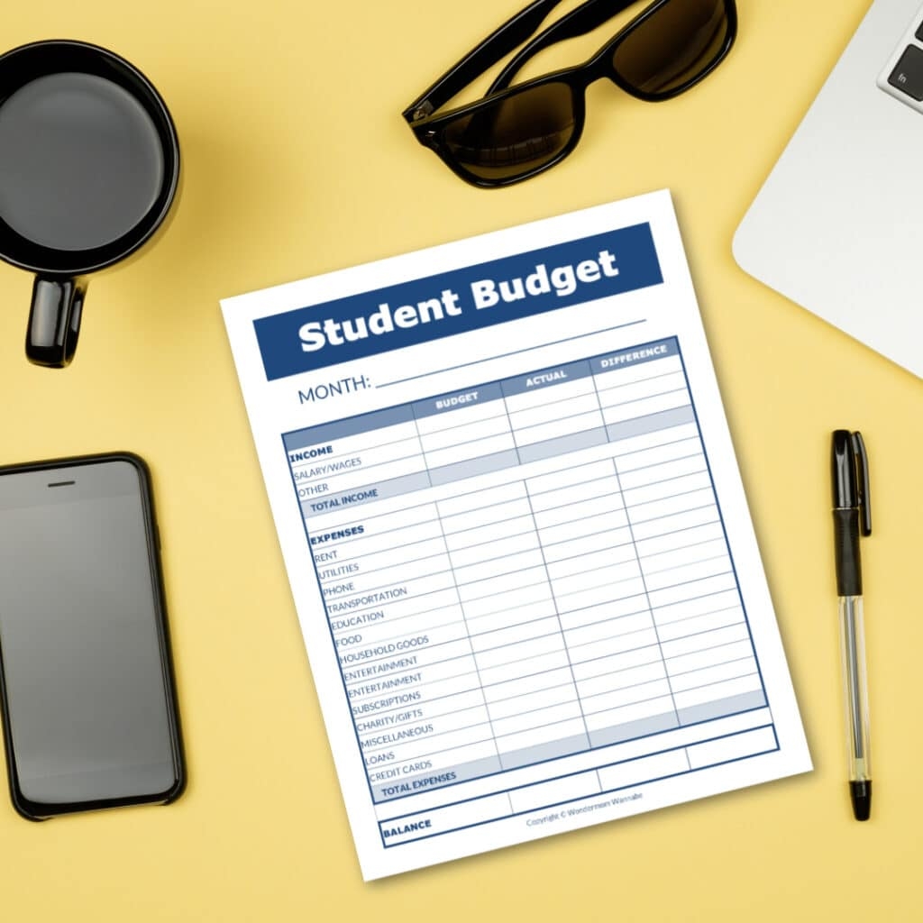 Navy Federal Budget Worksheet Printable Worksheets