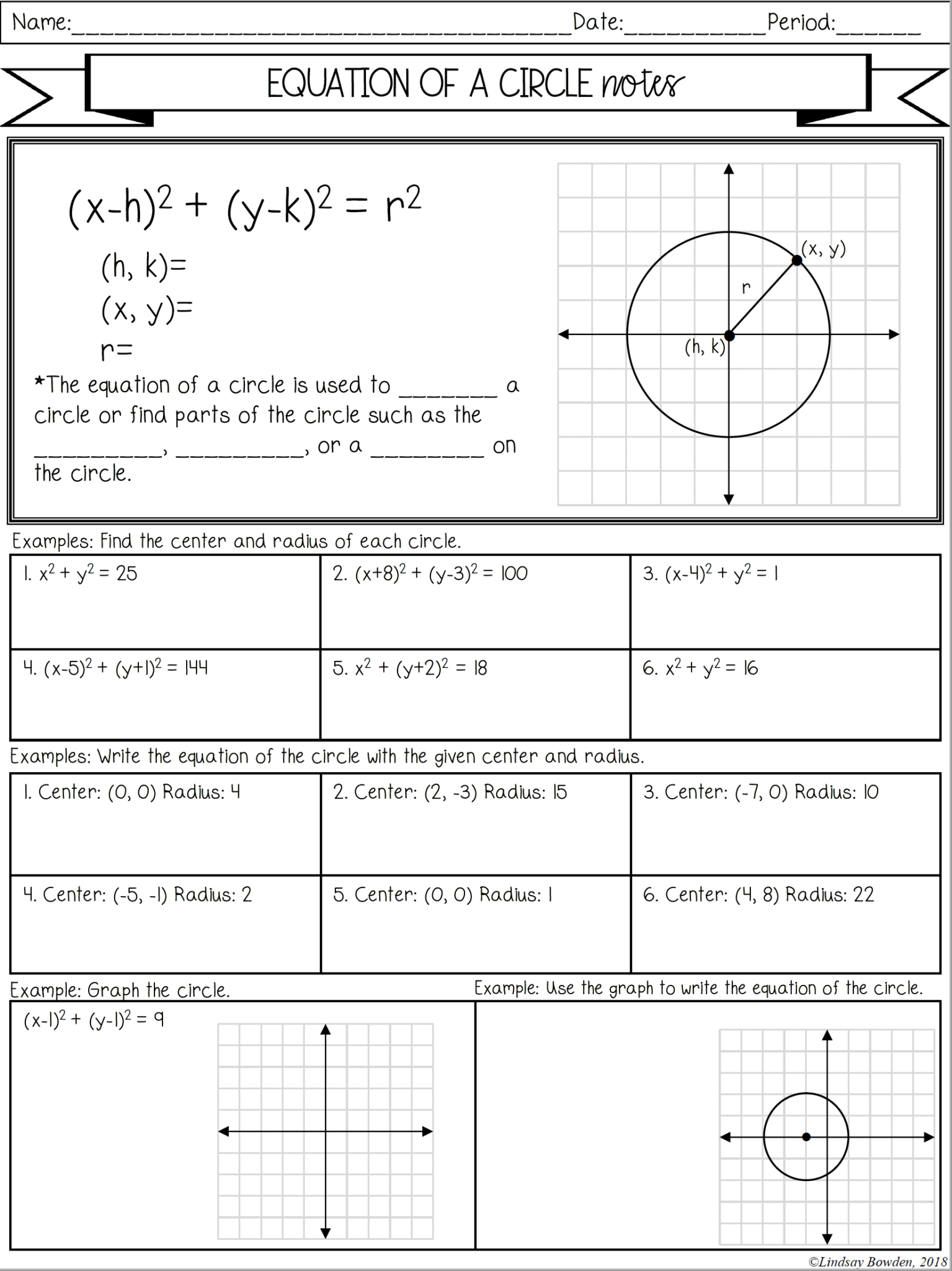 Writing Equations Of Circles Worksheet Printable Worksheets writing-equations-of-circles-worksheet-printable-worksheets