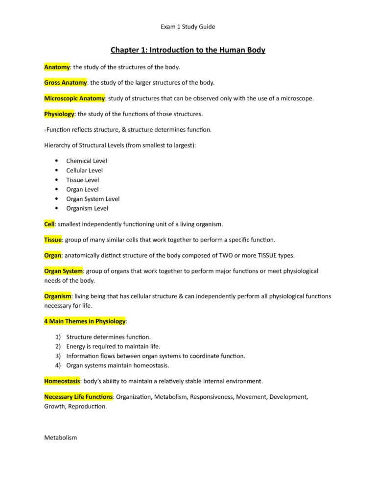 Anatomy And Physiology Study Guide Pdf Printable Worksheets Anatomy And Physiology Study Guide Pdf Printable Worksheets