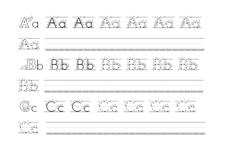 Free Writing Practice Sheets - Printable Worksheets