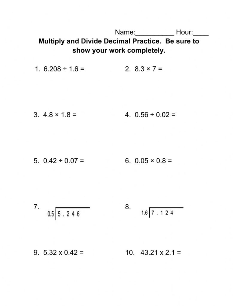 Multiply And Divide Decimals Worksheets Pdf Printable Worksheets multiply-and-divide-decimals-worksheets-pdf-printable-worksheets