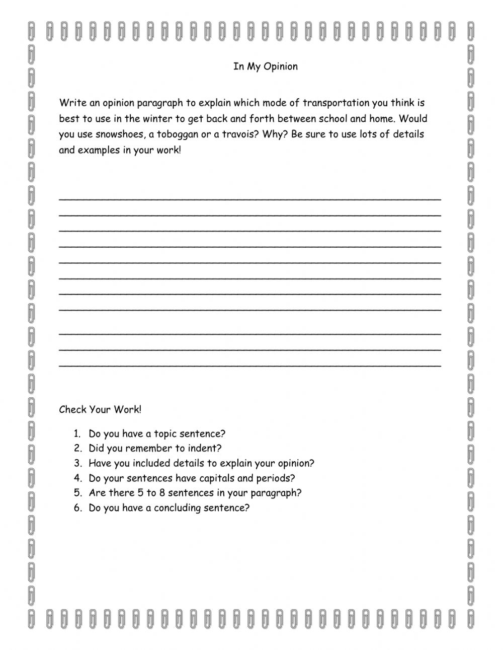 Opinion Writing Worksheets Pdf Printable Worksheets Opinion Writing Worksheets Pdf Printable Worksheets