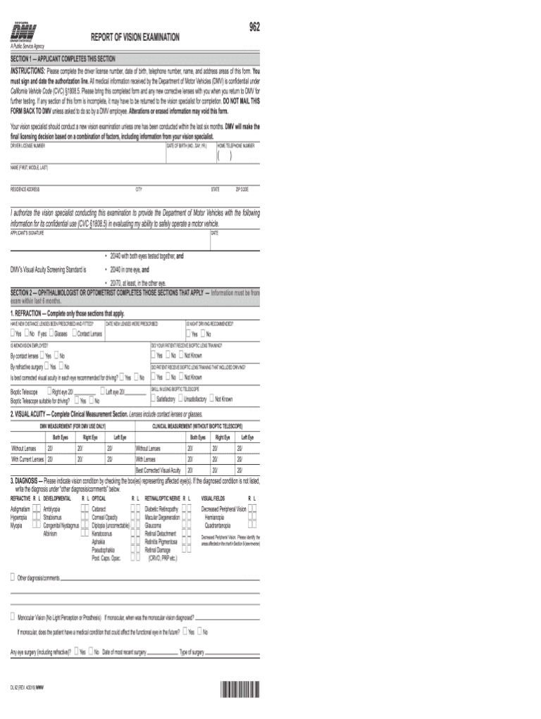 California Dmv Eye Chart 2023 Printable Worksheets